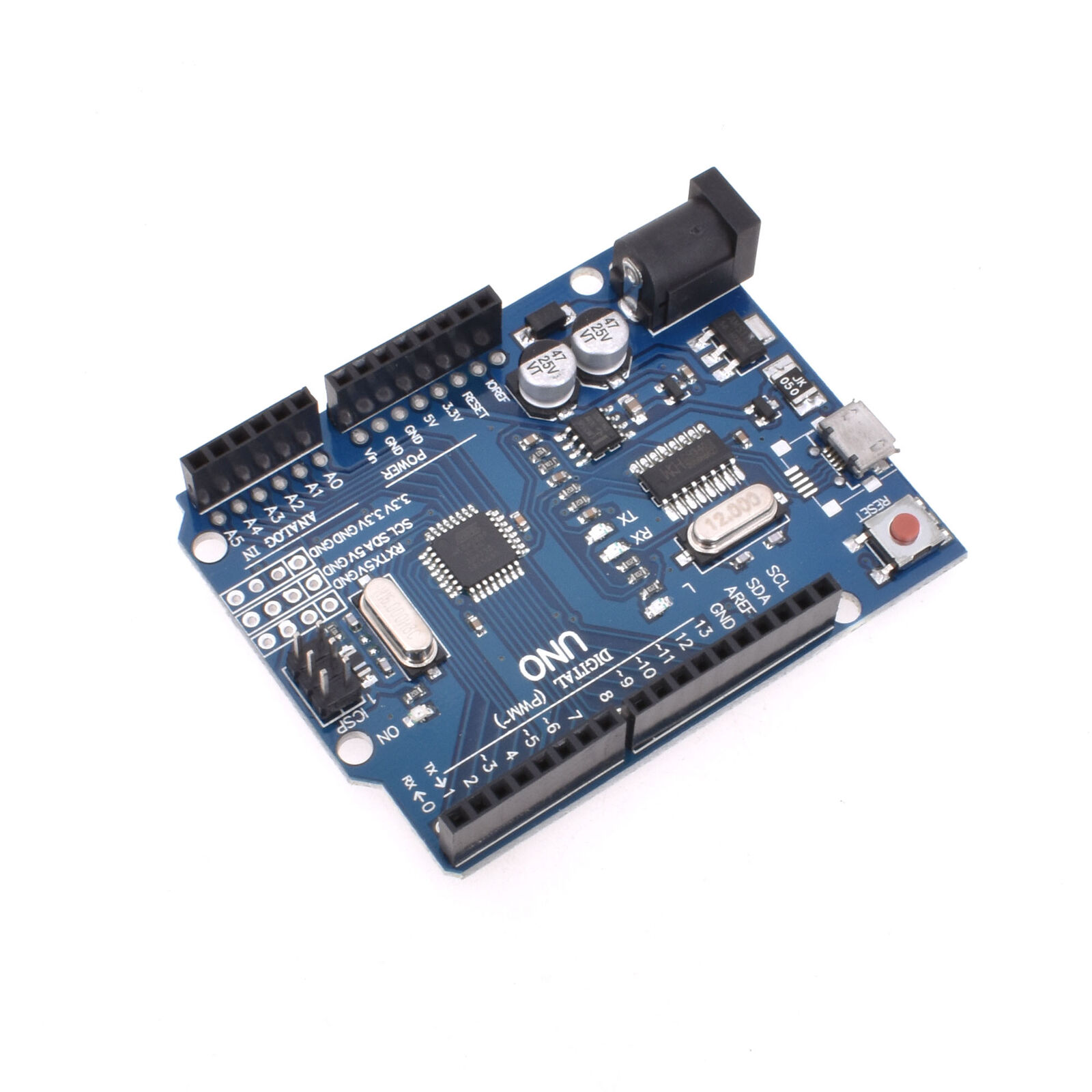 UNO R3 ATmega328P CH340 Mikro USB Board for Arduino IDE - ELKIM