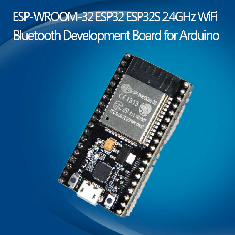 ESP32 NodeMCU utviklingskort 2.4GHz WiFi Bluetooth Dual Mode CP2102 ...