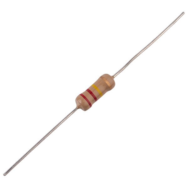 220 kilo ohm / 0.22 mega ohm 1W Resistor / Motstand - Elkim.no